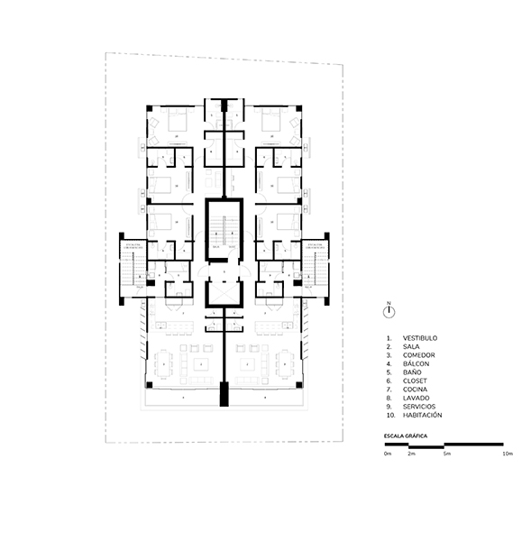 Metro Residences - A20 Arquitectos : A20 Arquitectos